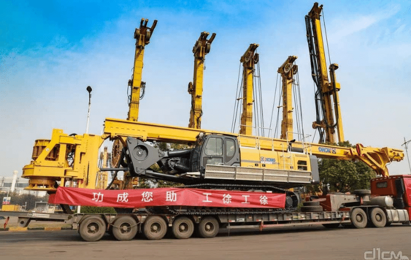XCMG Rotary Drilling Rig XR360ES baru diluncurkan secara berkelompok ...